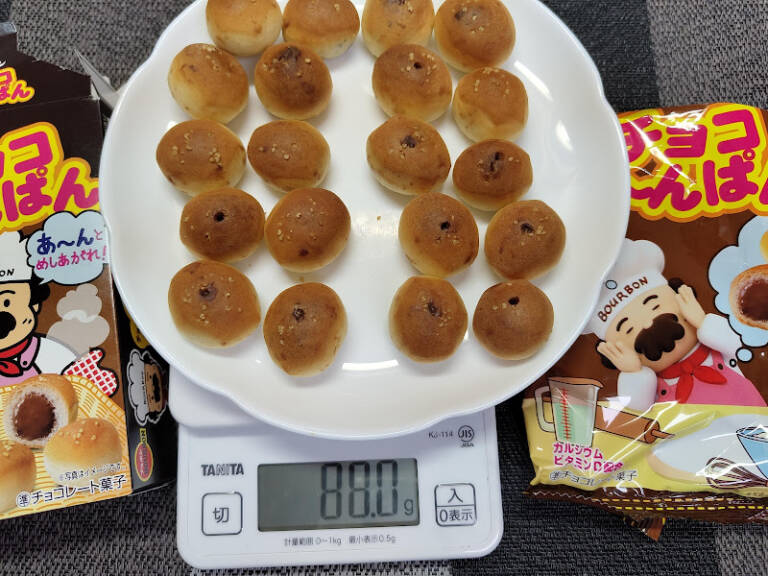 パンになった「チョコあ～んぱん」重量比18個分？ミルクやキャラメルの箱や袋のシリーズもまとめて確認 – 大人のための市販菓子の考察